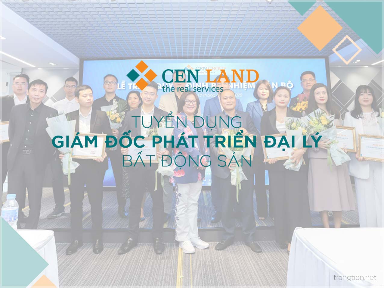 CenLand tuyển dụng Giám đốc phát triển đại lý Bất động sản - Tràng Tiền ...